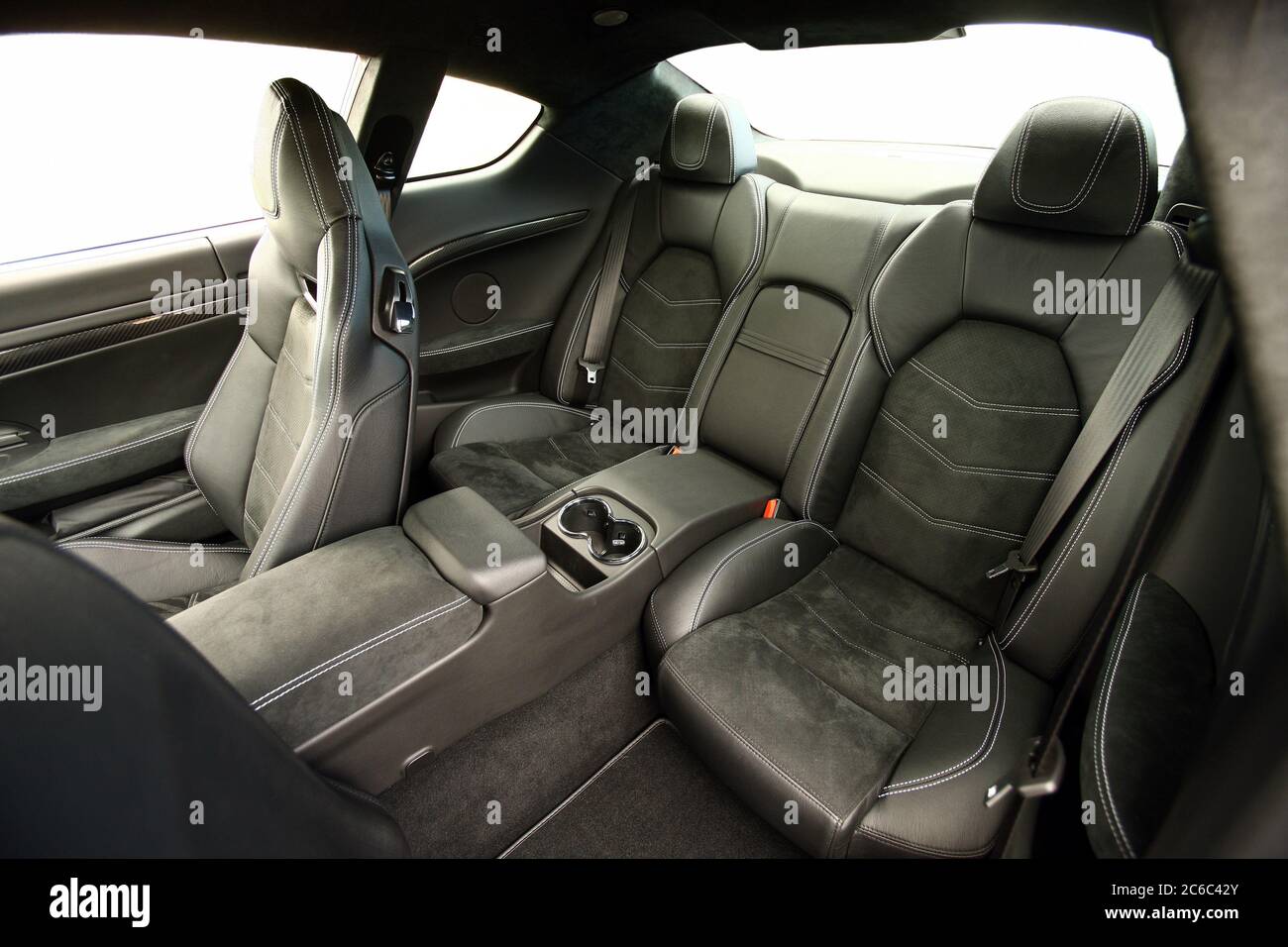Rear car seat Stock Photo - Alamy