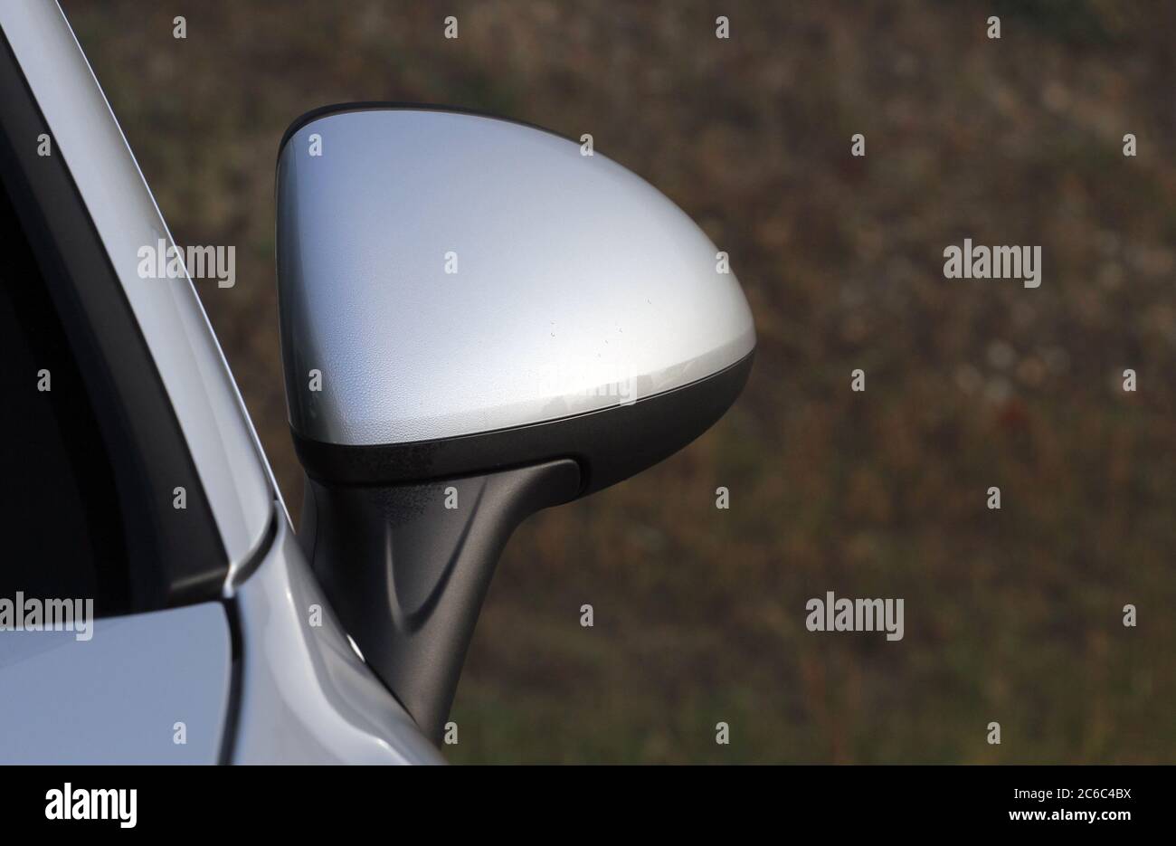 Side mirror with turn signal of a car Stock Photo - Alamy