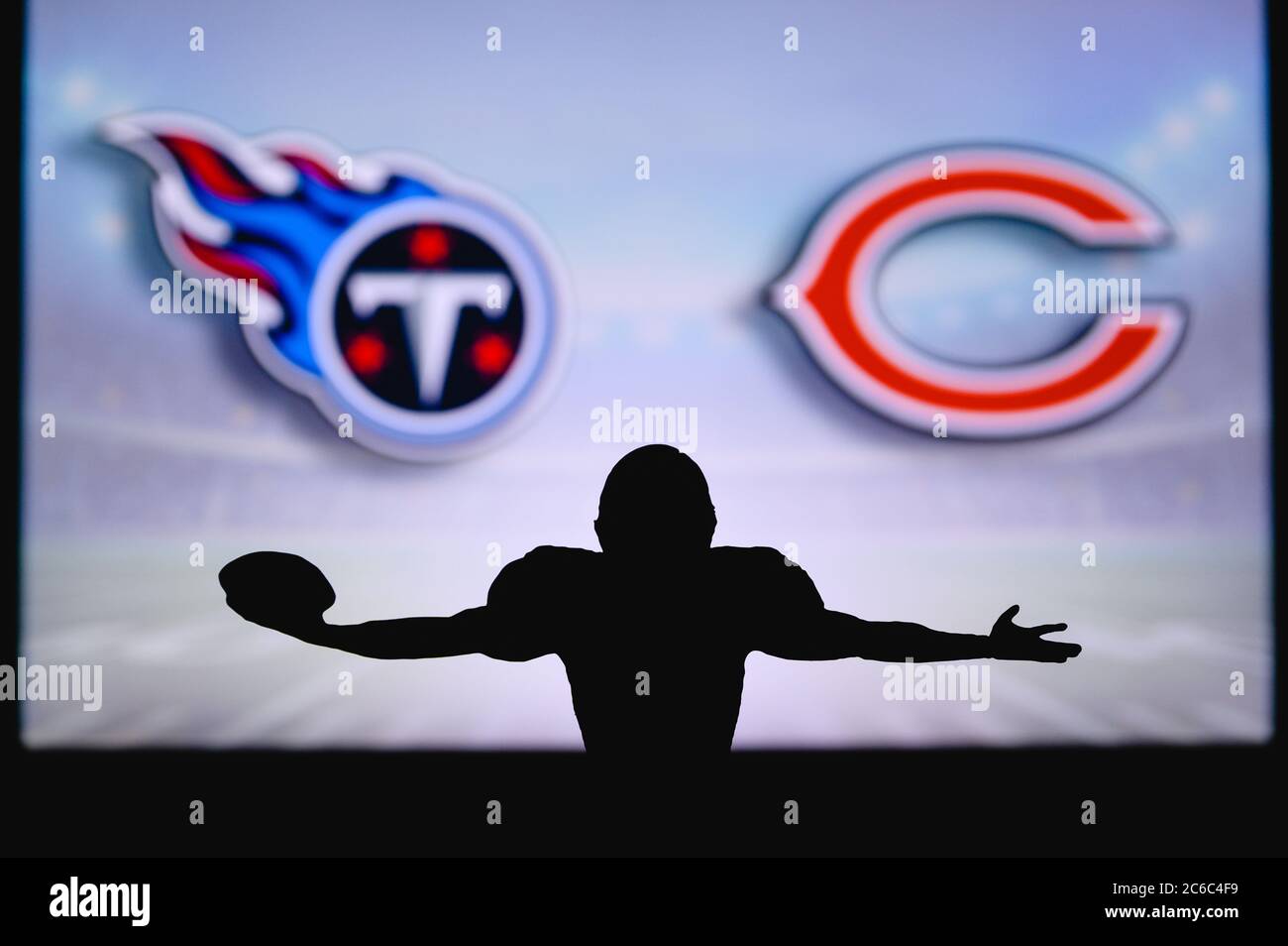 Chicago bears quarterback hi-res stock photography and images - Alamy