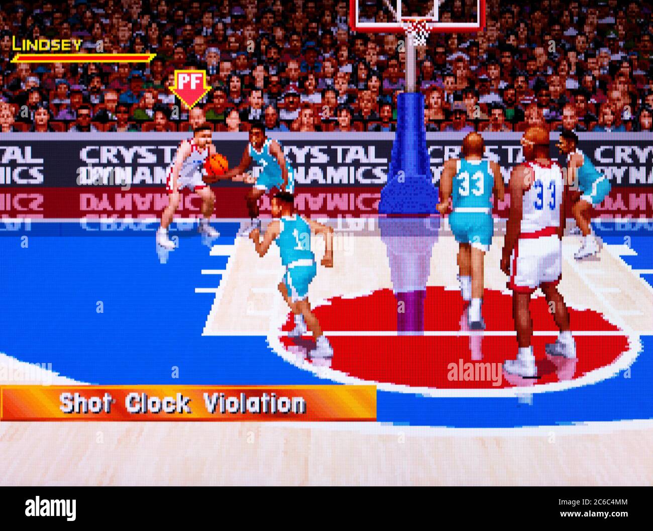 Slam 'n Jam '96 - Sony Playstation 1 PS1 PSX - Editorial use only Stock ...