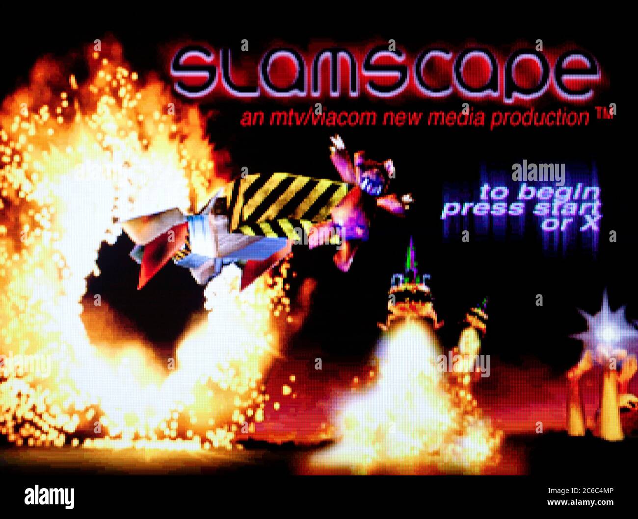Slamscape - Sony Playstation 1 PS1 PSX - Editorial use only Stock Photo ...