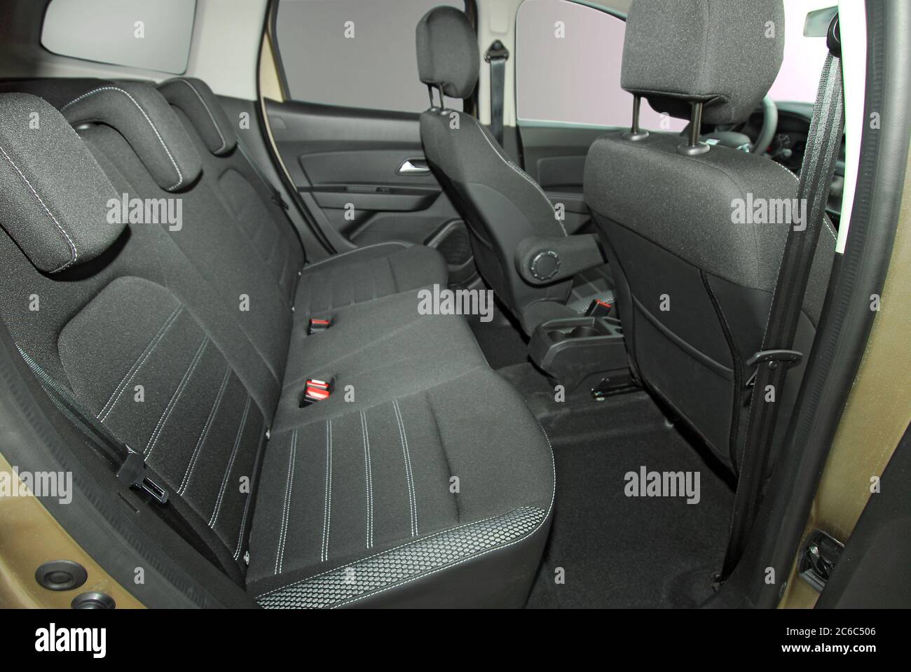 Rear car seat Stock Photo - Alamy