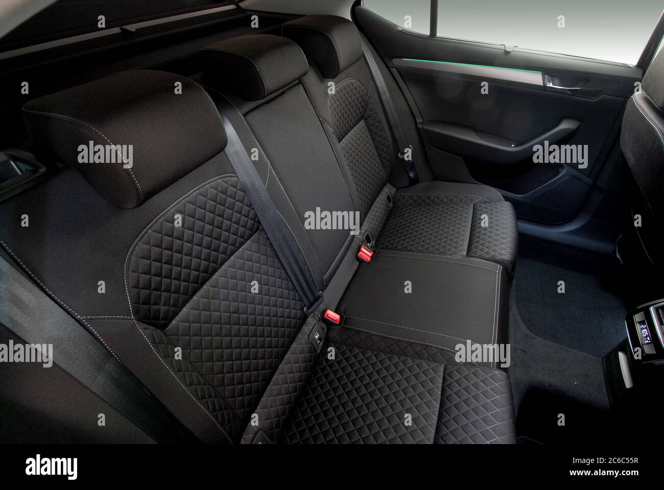 Rear car seat Stock Photo - Alamy