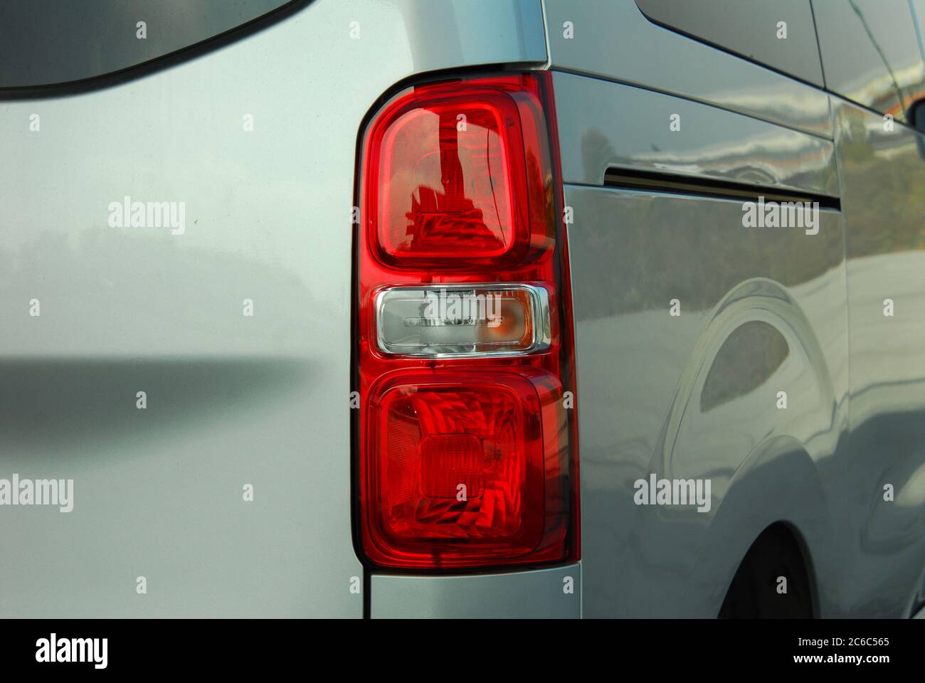 Rear car light Stock Photo - Alamy