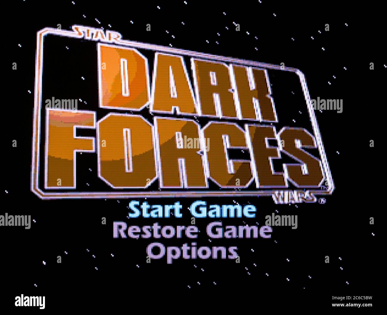 Star Wars Dark Forces - Sony Playstation 1 PS1 PSX - Editorial use only ...