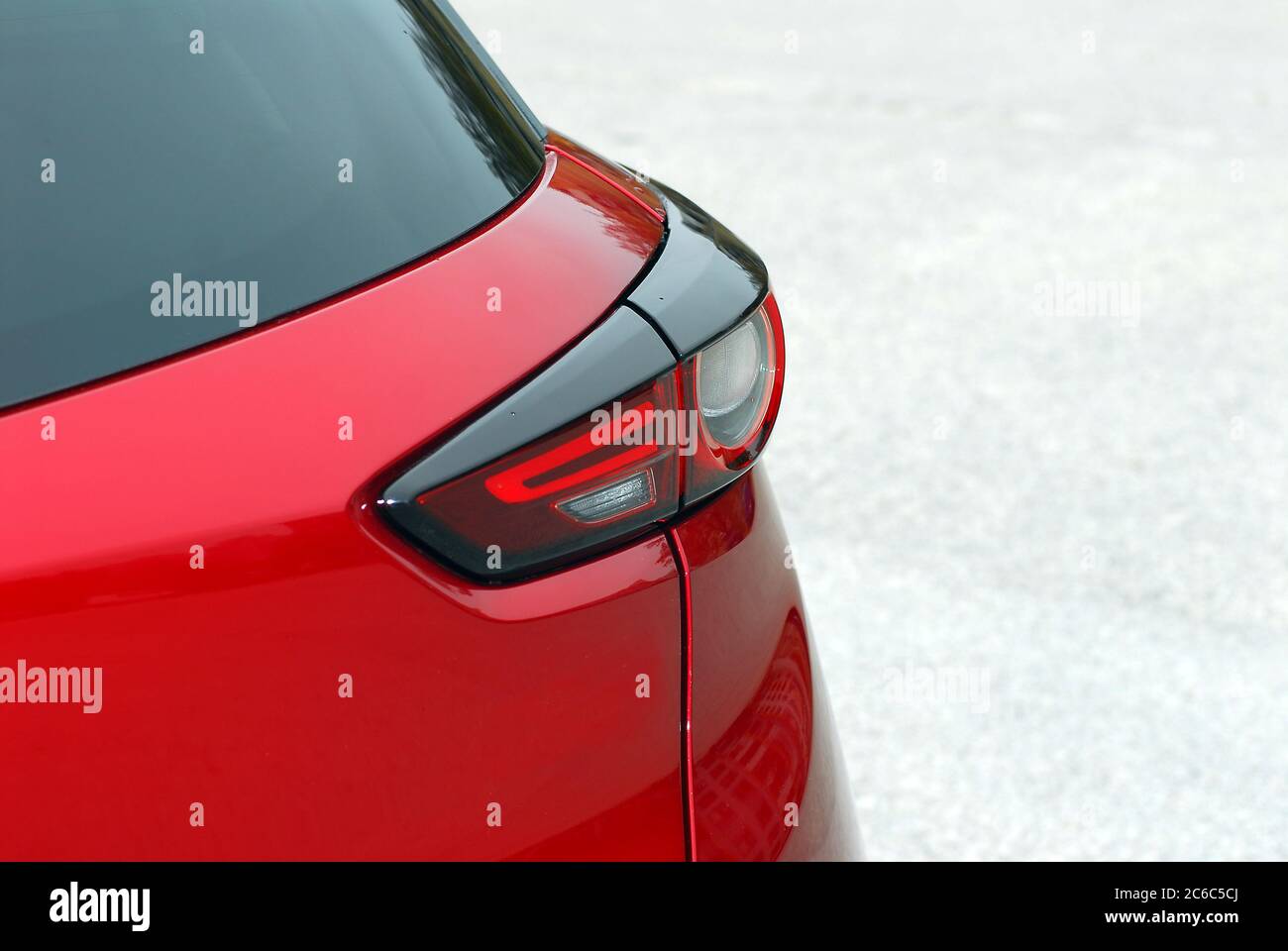 Rear car light Stock Photo - Alamy