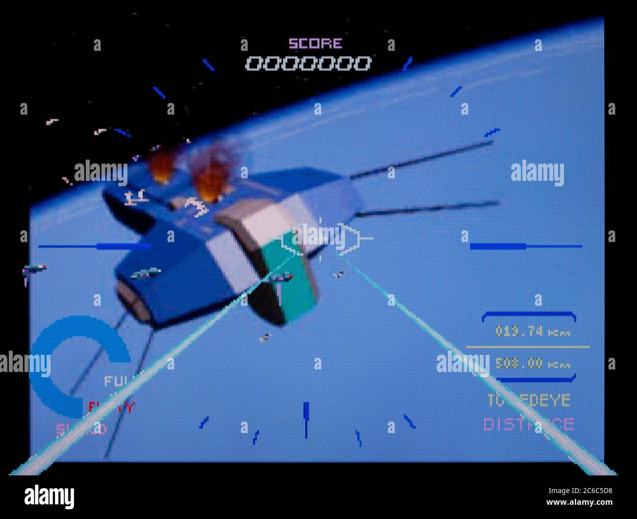 Starblade Alpha - Sony Playstation 1 PS1 PSX - Editorial use only Stock ...