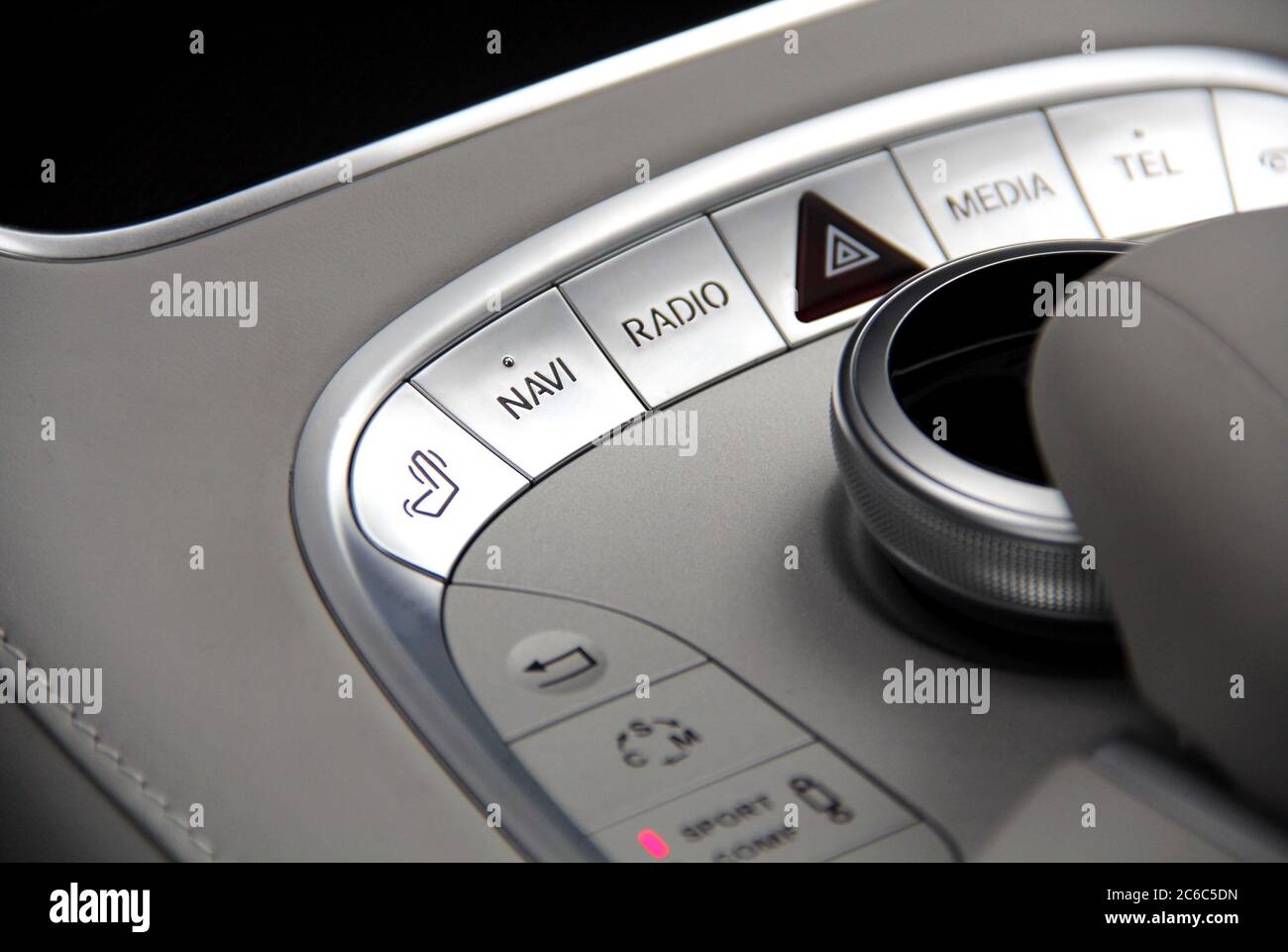 panel with buttons on the control panel of car Stock Photo - Alamy