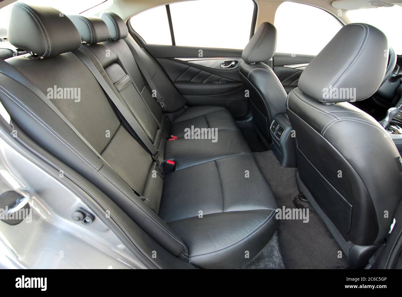 Rear car seat Stock Photo - Alamy