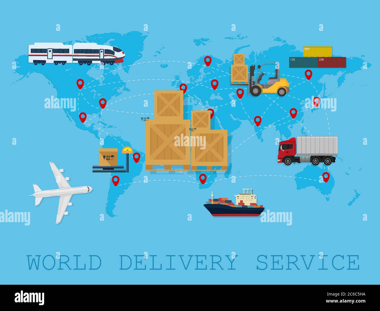 Logistic map hi-res stock photography and images - Alamy