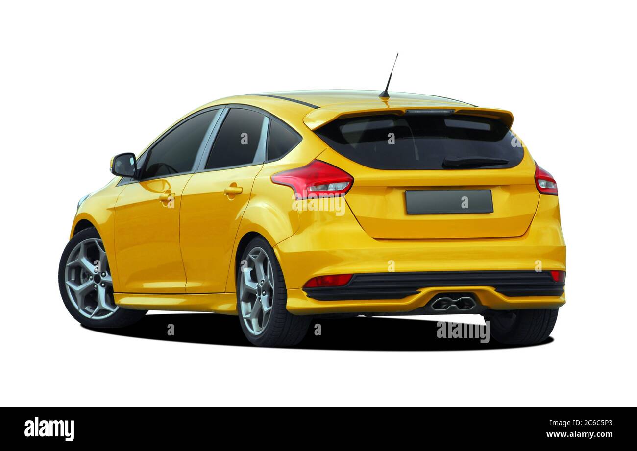 sports car back view Stock Photo - Alamy