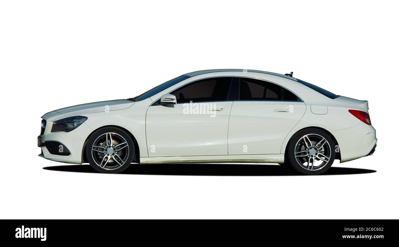 Passenger car side view Stock Photo - Alamy