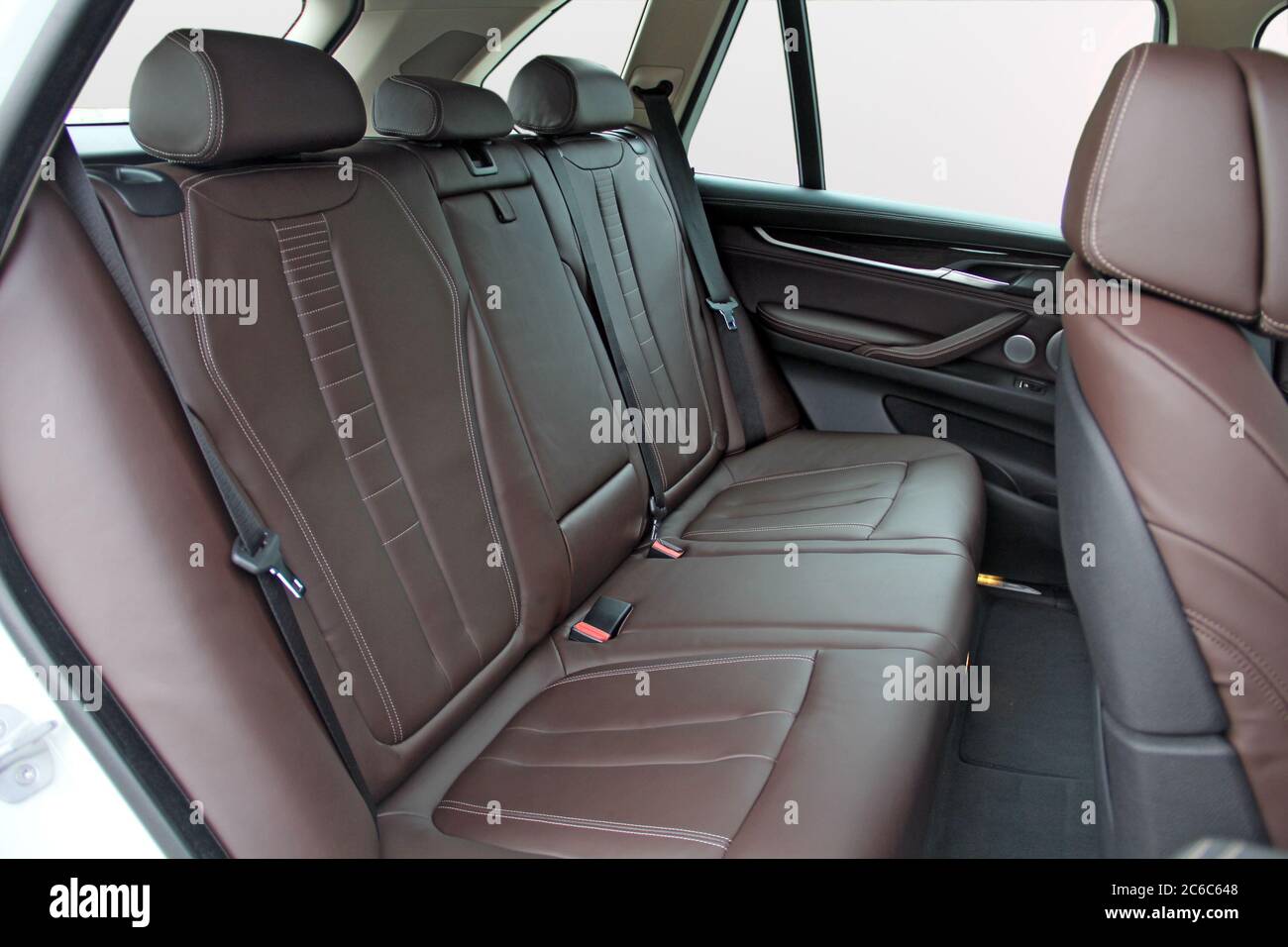 Rear car seat Stock Photo - Alamy