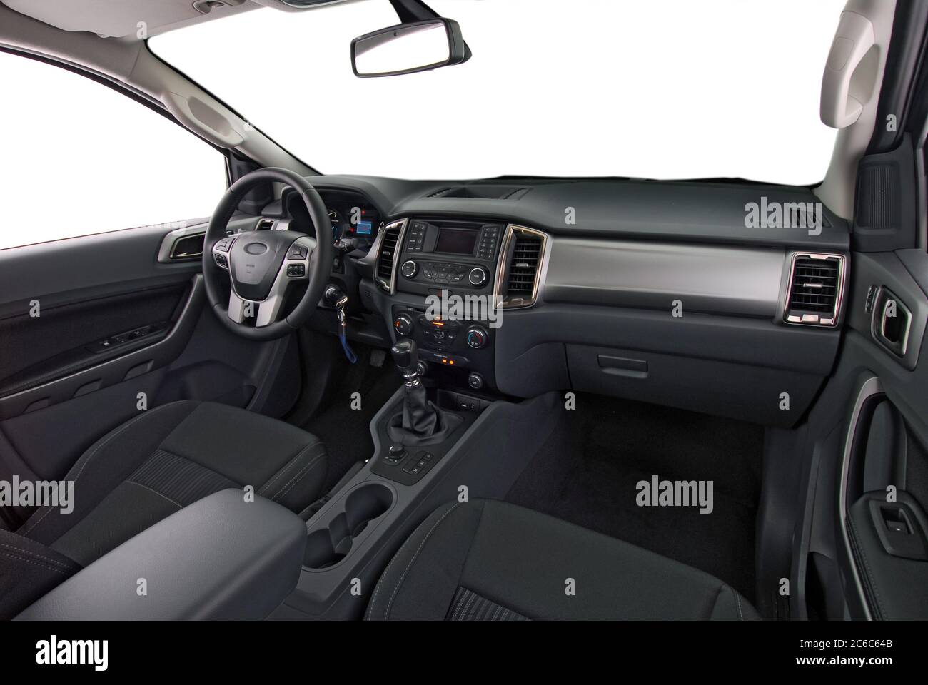 Dashboard of a modern car. Modern car interior Stock Photo - Alamy