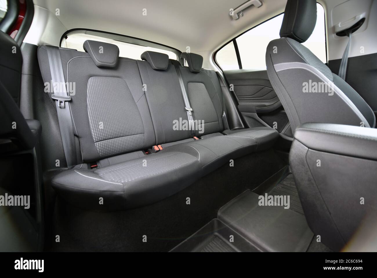 Rear car seat Stock Photo - Alamy