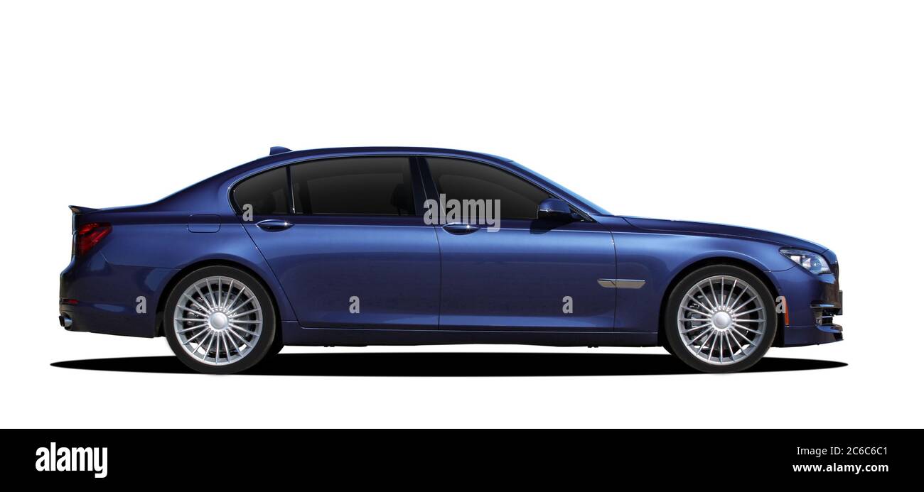 Passenger car side view Stock Photo - Alamy