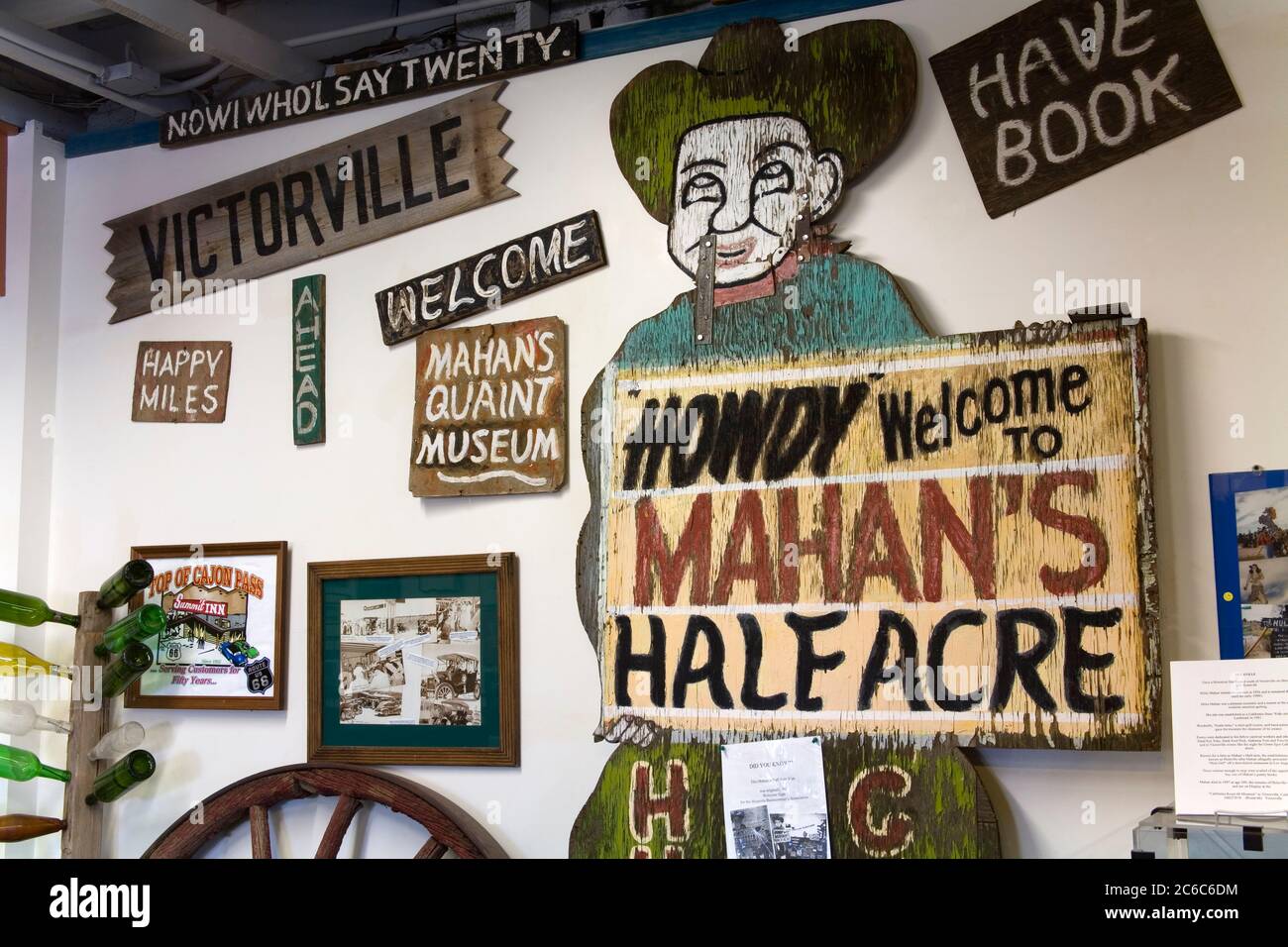 Route 66 Museum, Victorville, California, USA Stock Photo - Alamy