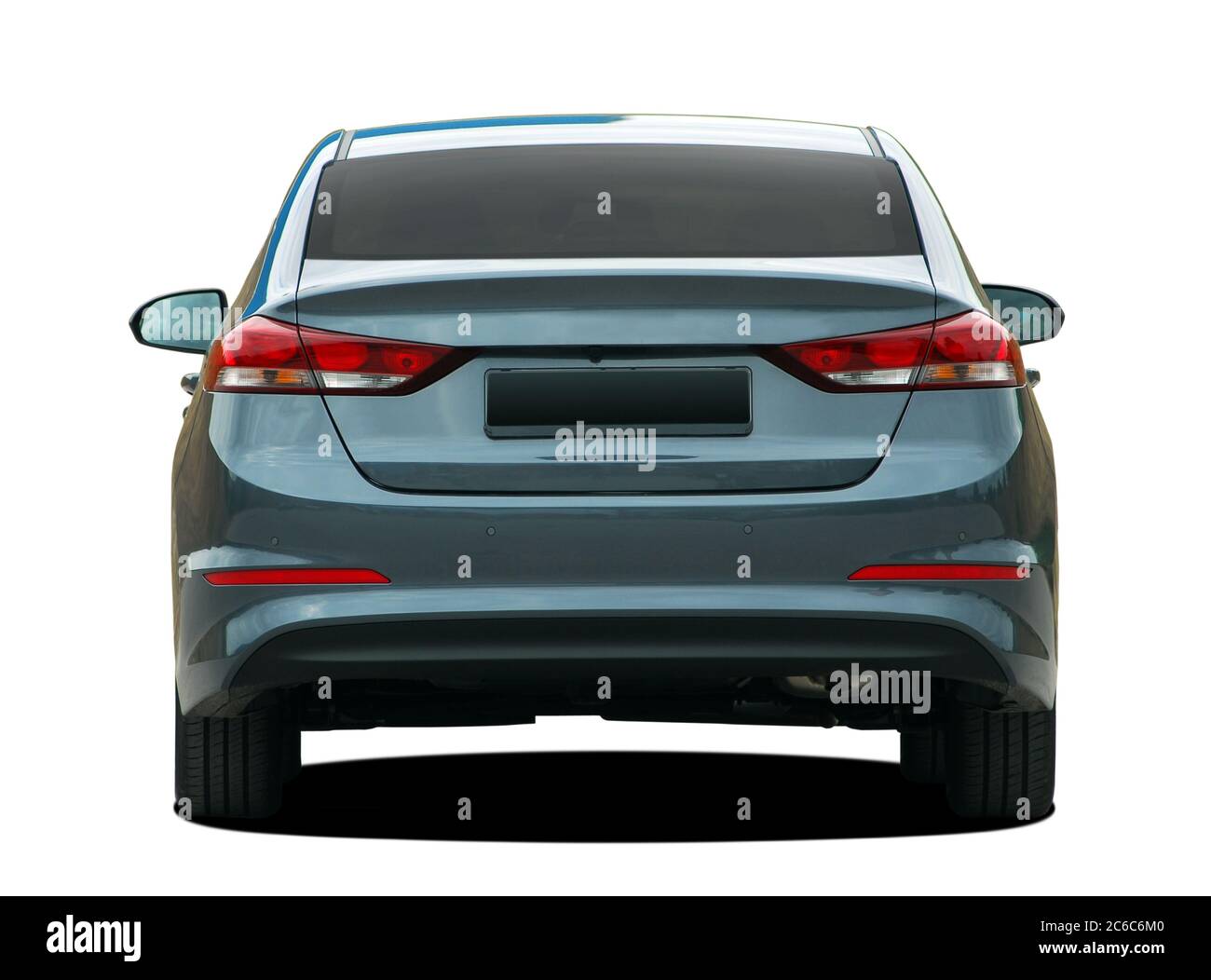 Car back view Cut Out Stock Images & Pictures - Alamy