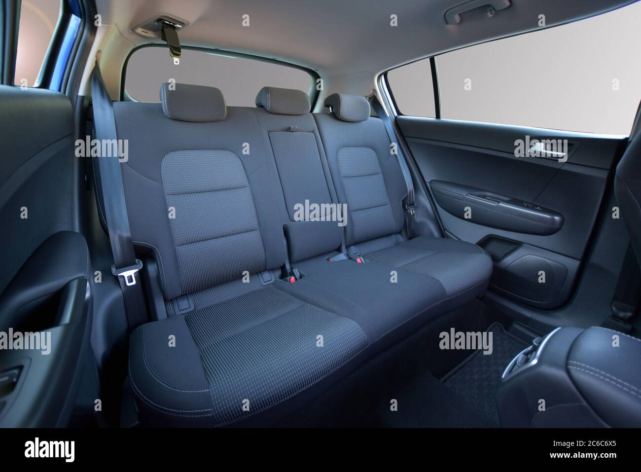 Rear car seat Stock Photo - Alamy