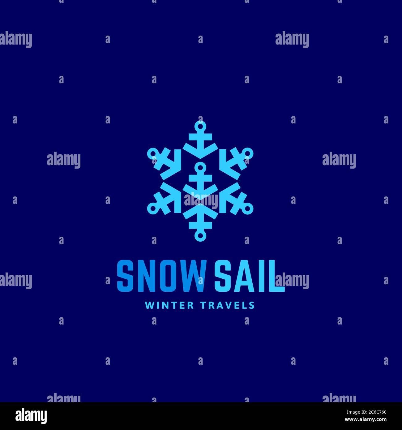 Frozen anchor Stock Vector Images - Alamy