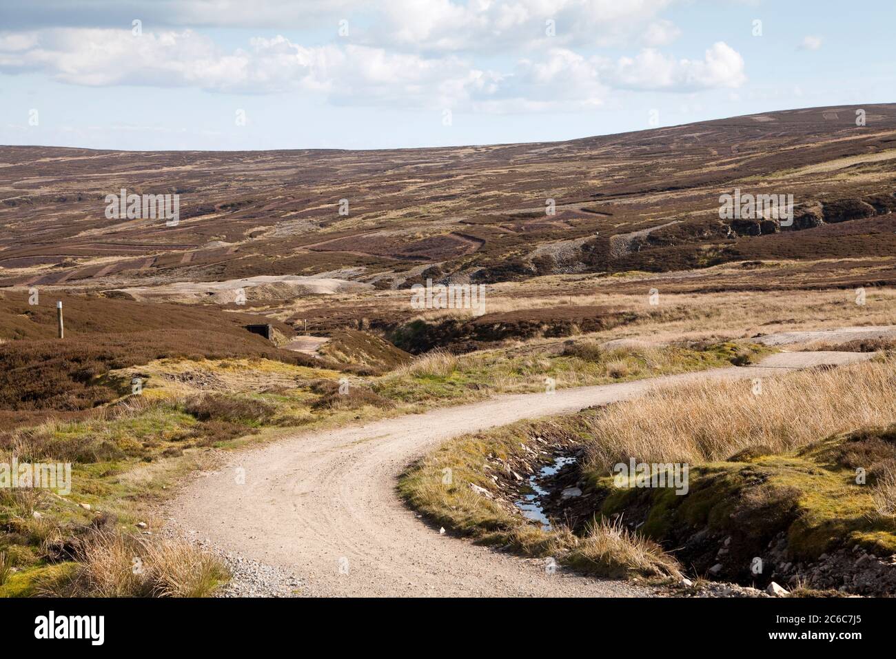 Track along Flincher Gill, Yorkshire Dales, UK Stock Photo - Alamy