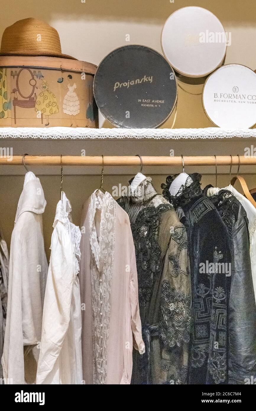 Dressing closet in a historical mansion Stock Photo - Alamy