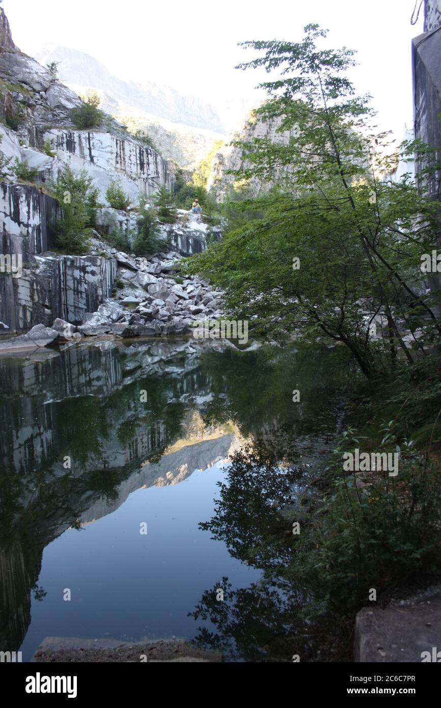 Marble quarry inside mountain hi-res stock photography and images - Alamy