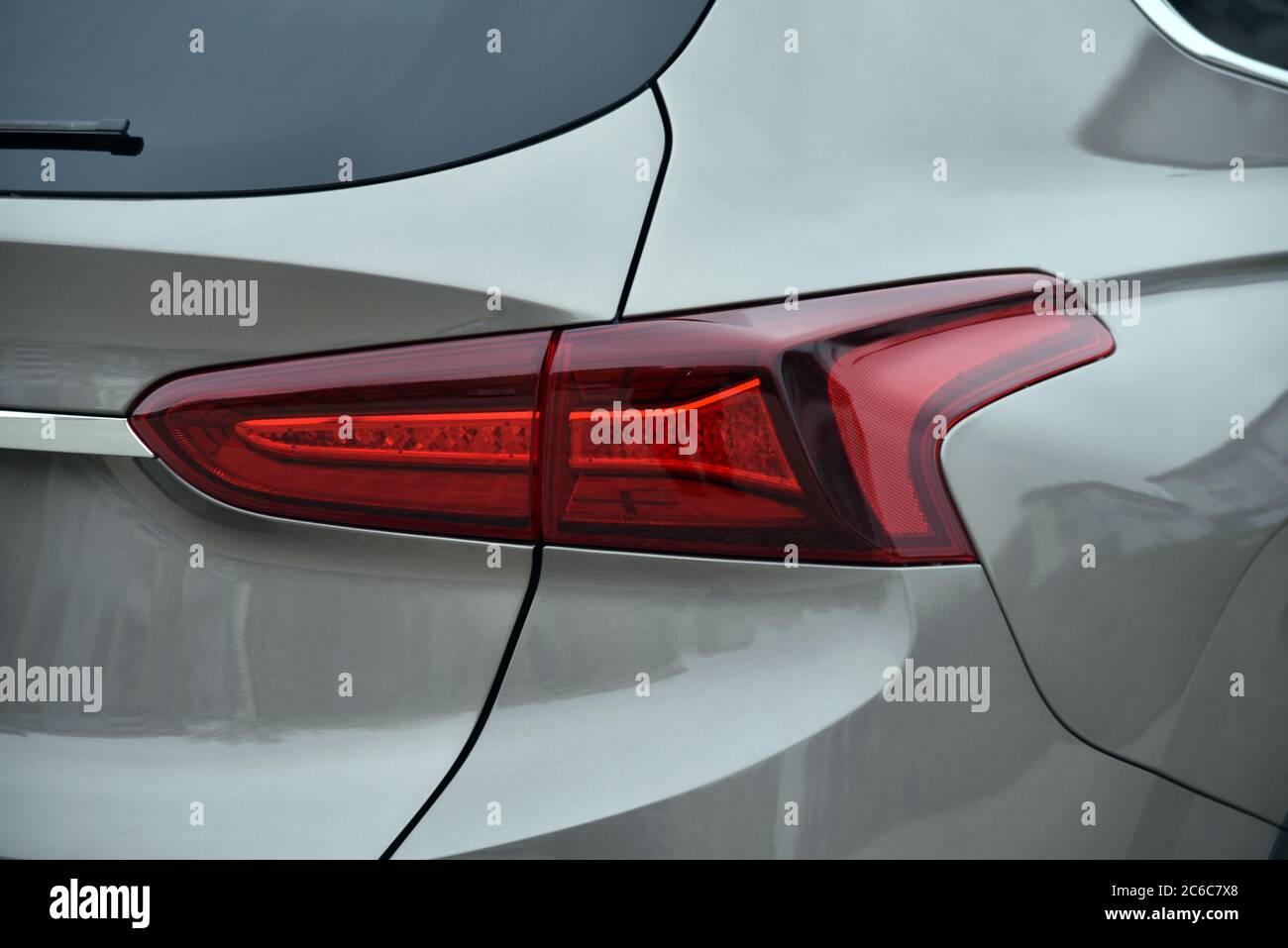 Rear car light Stock Photo - Alamy