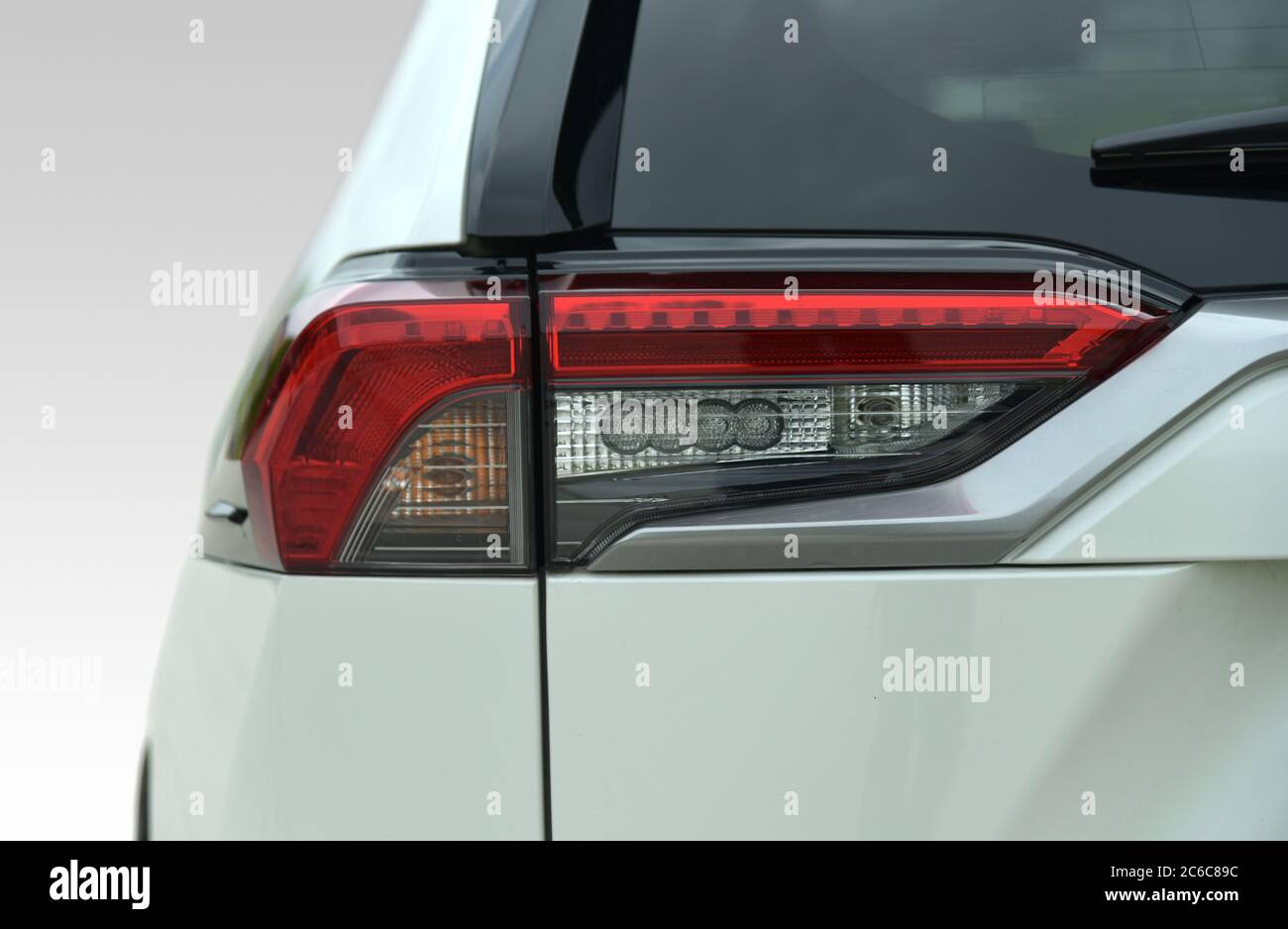 Rear car light Stock Photo - Alamy