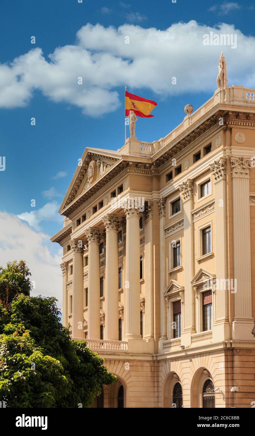 classic Barcelona Building Stock Photo - Alamy