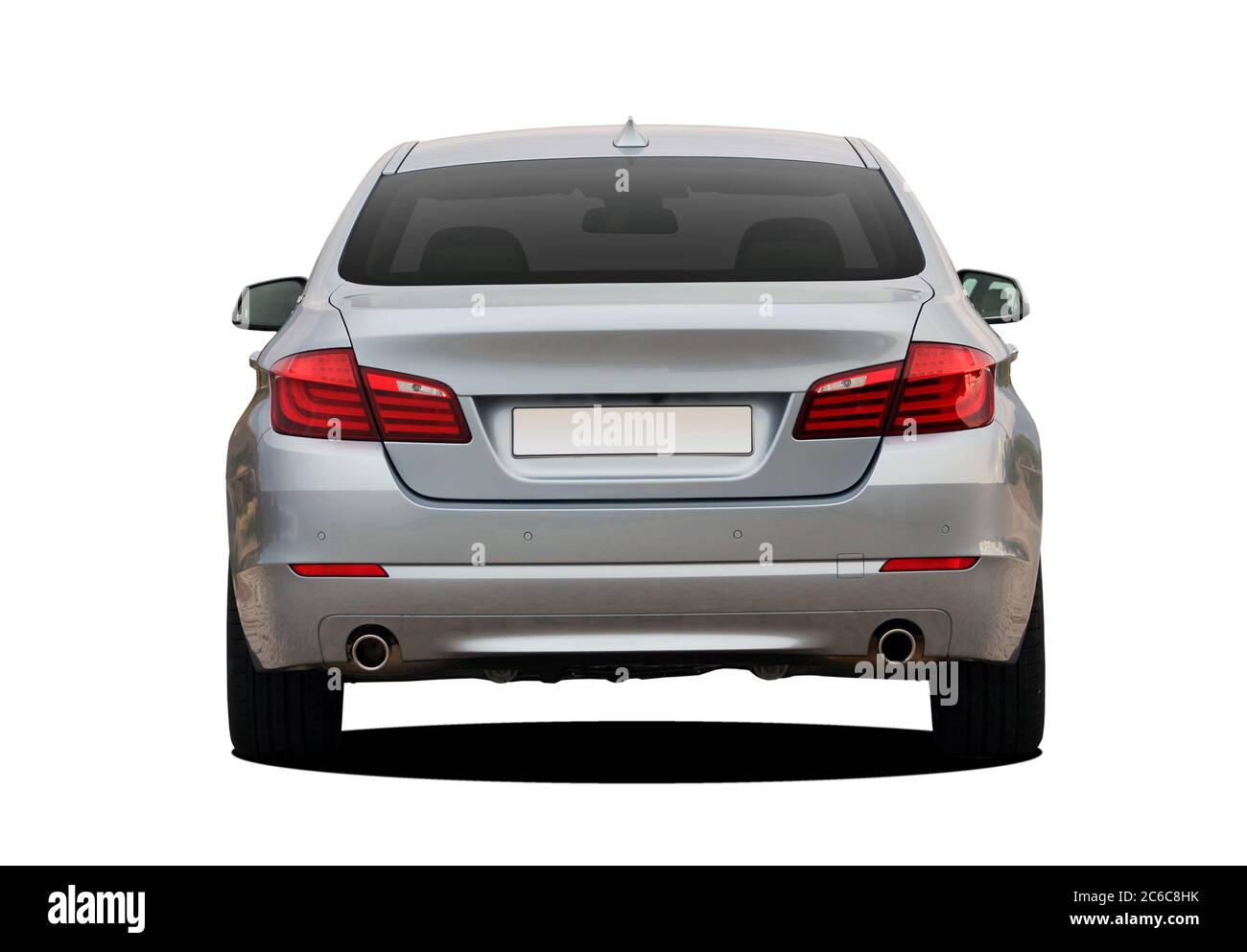 Car back view Cut Out Stock Images & Pictures - Alamy