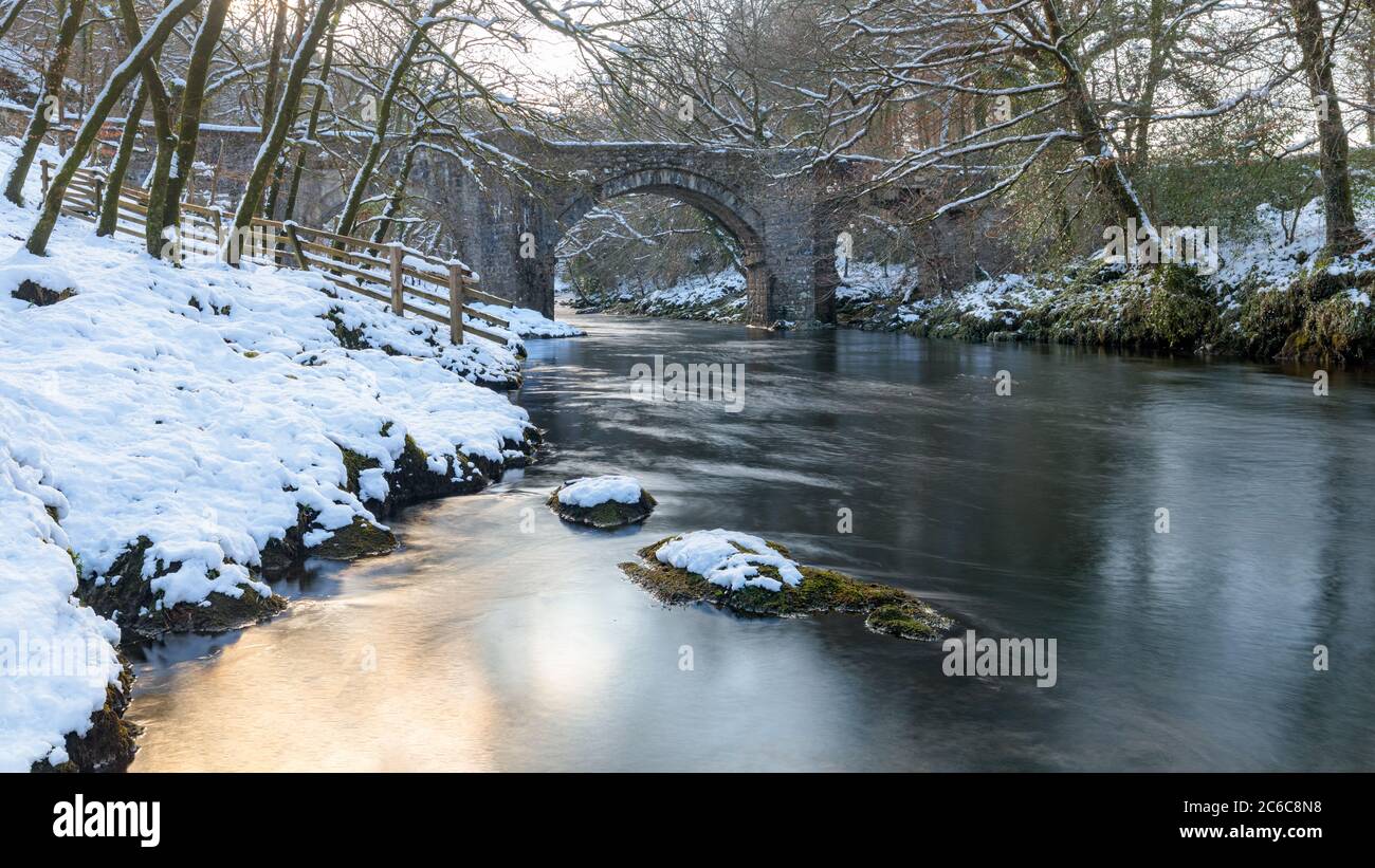 Dartmoor winter scenic hi-res stock photography and images - Alamy