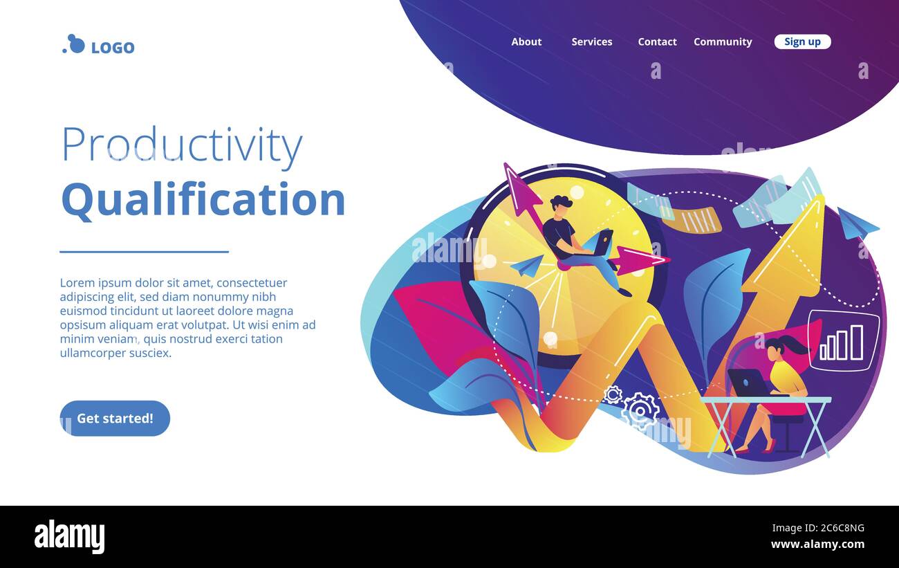 Site productivity Stock Vector Images - Alamy