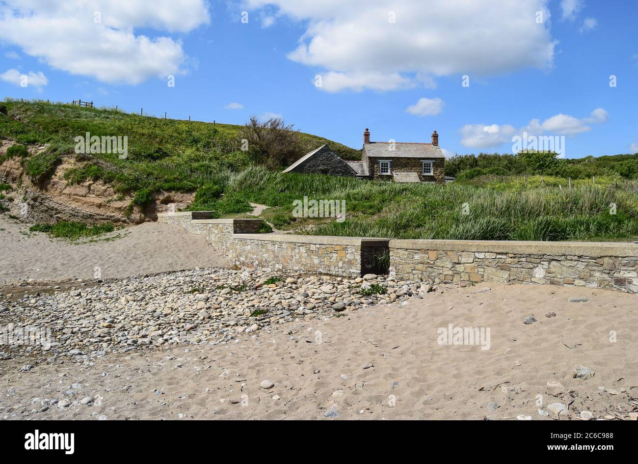 Hemmick Beach/Dodman 160520 Stock Photo - Alamy