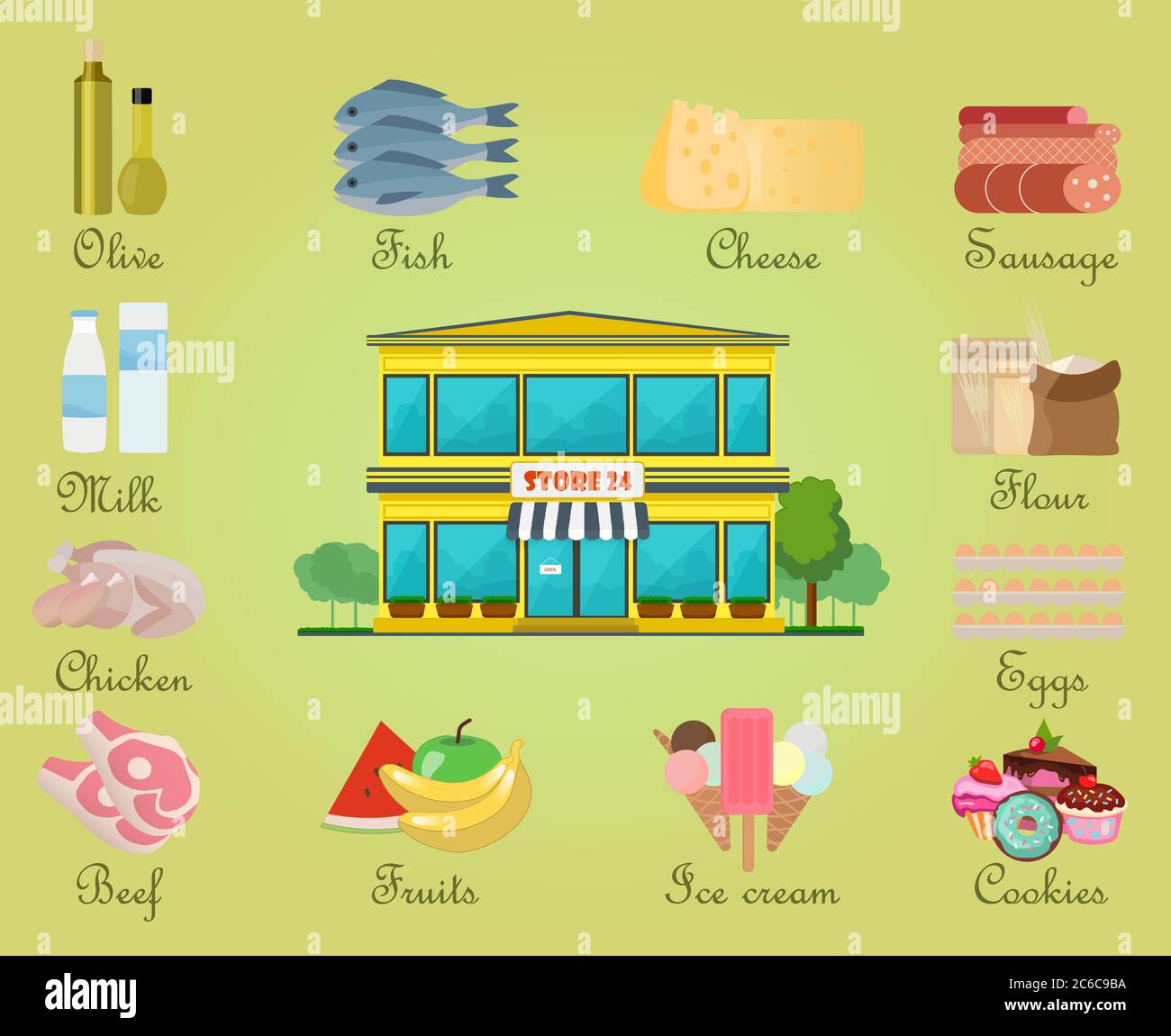 Retail store Stock Vector Images - Alamy