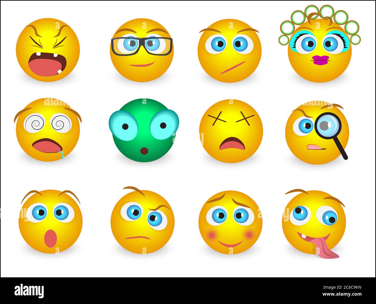 Smiley crying laughing hi-res stock photography and images - Alamy