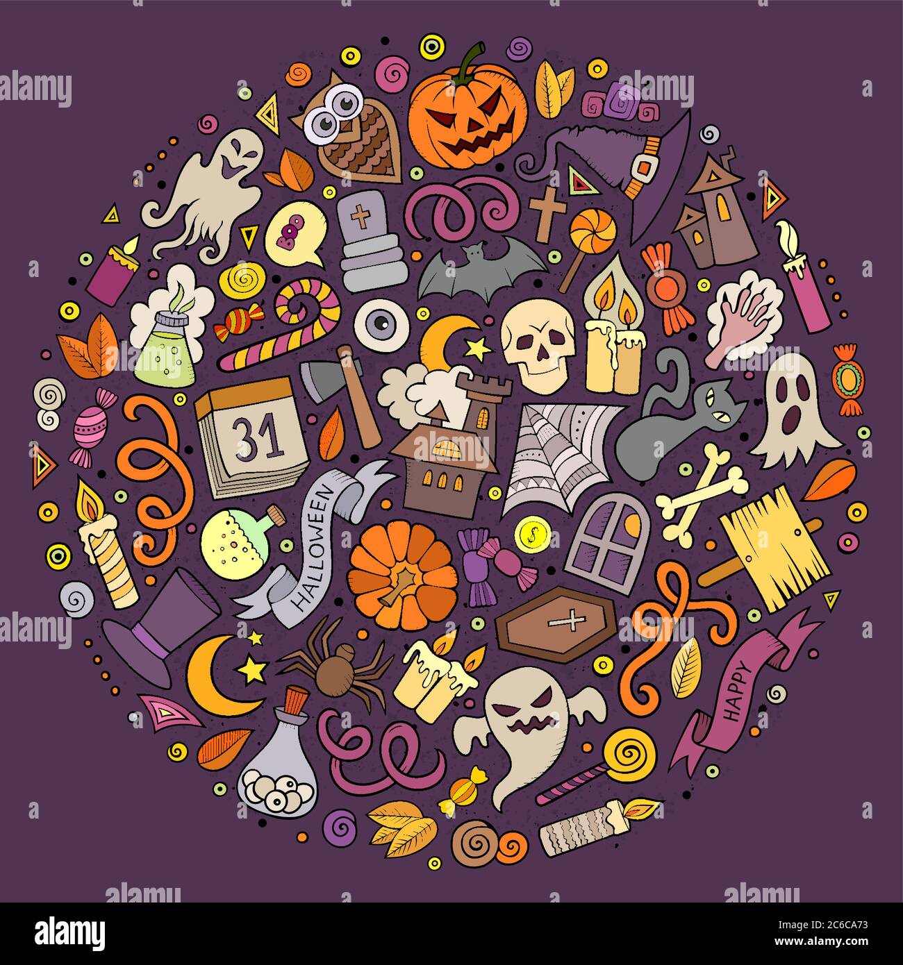 Around candles Stock Vector Images - Alamy