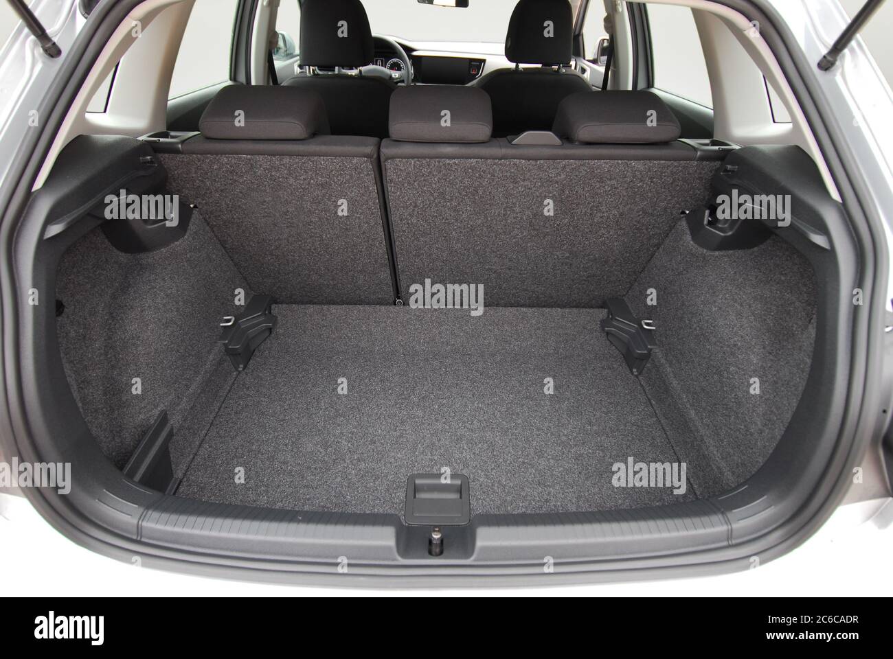 Empty trunk of the car Stock Photo - Alamy