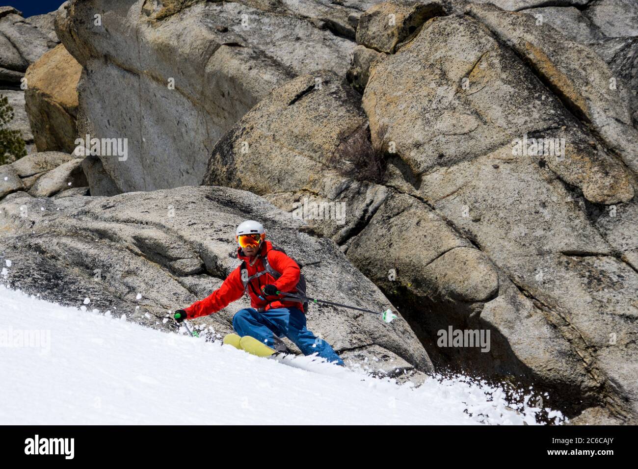 Todd Offenbacher, Tahoe Backcountry, CA Stock Photo - Alamy