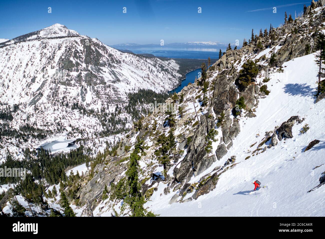 Todd Offenbacher, Tahoe Backcountry, CA Stock Photo - Alamy