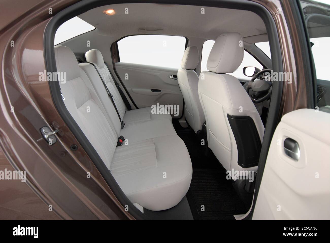 Rear car seat Stock Photo - Alamy