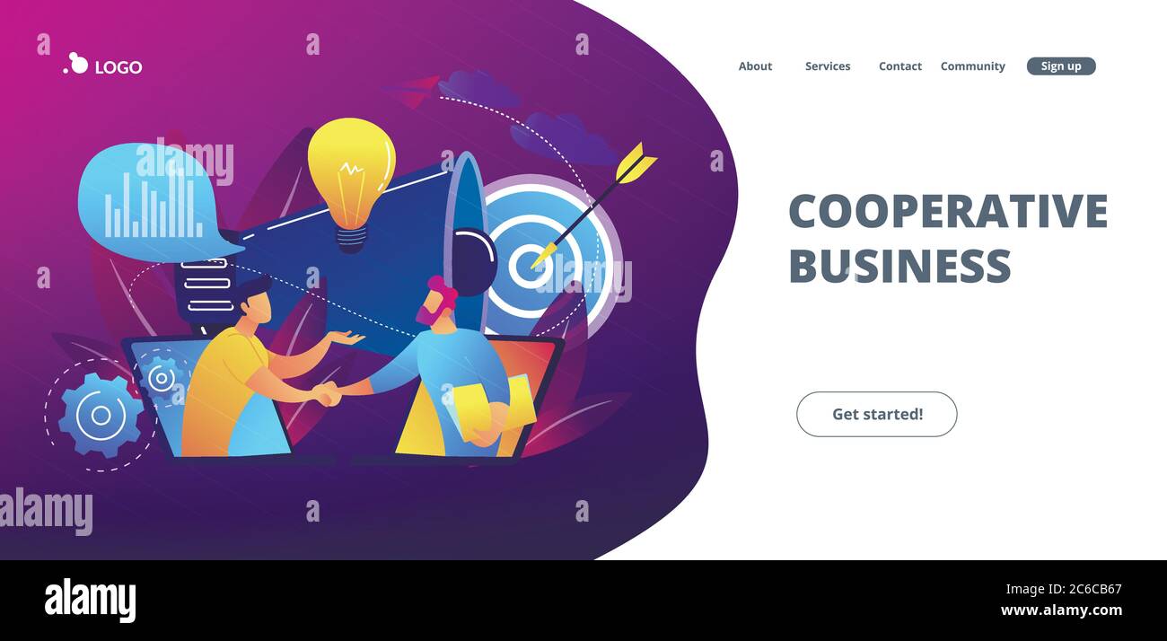 Cooperative collaboration hi-res stock photography and images - Alamy