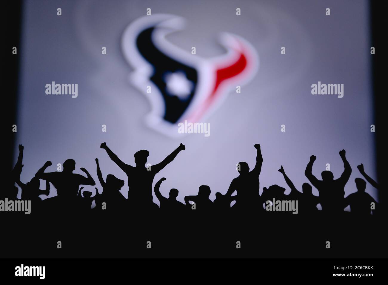 Texas stadium fan hi-res stock photography and images - Alamy