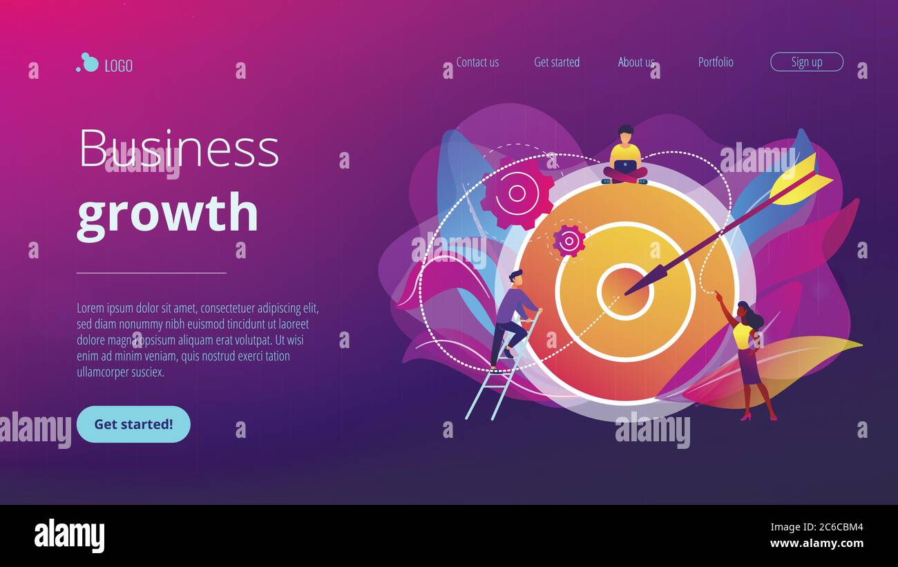 Setting objectives Stock Vector Images - Alamy