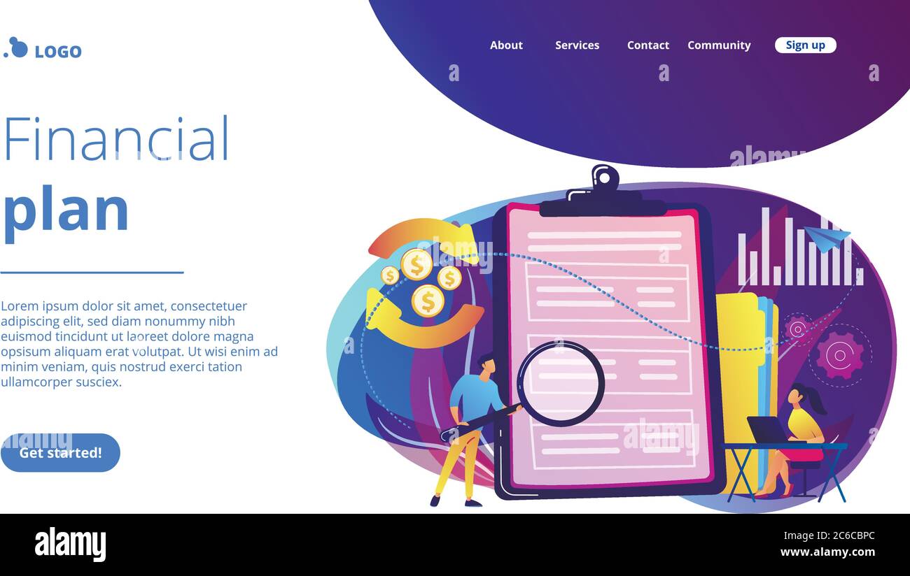 Financial concept cash flow Stock Vector Images - Alamy