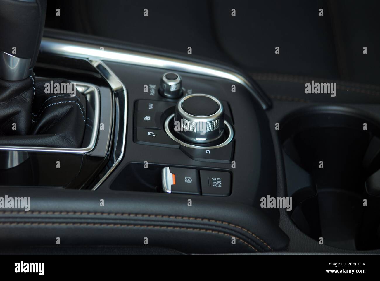 Car panel buttons. Panel with buttons on the control panel of car Stock ...