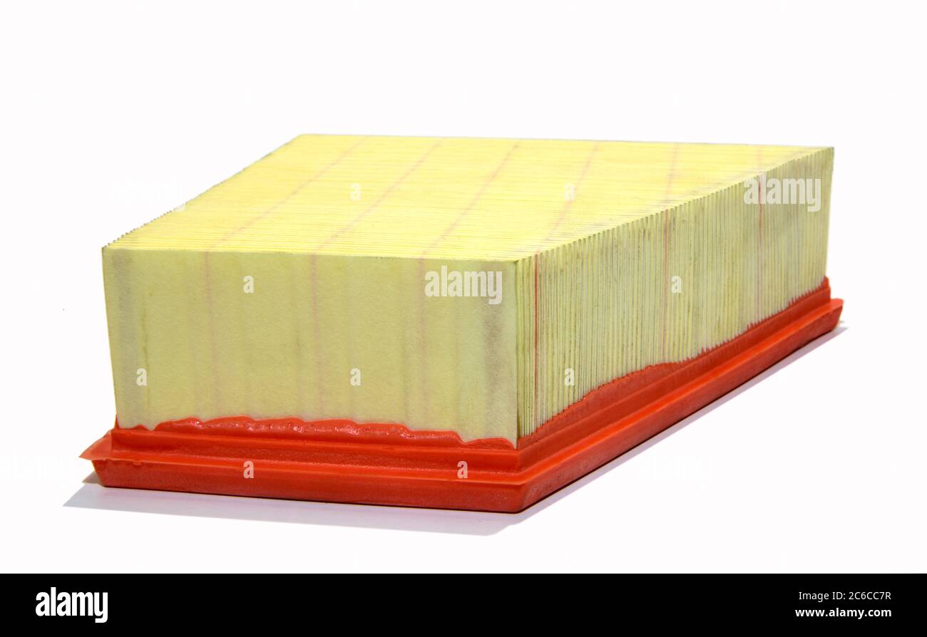 Automotive air filter Stock Photo - Alamy