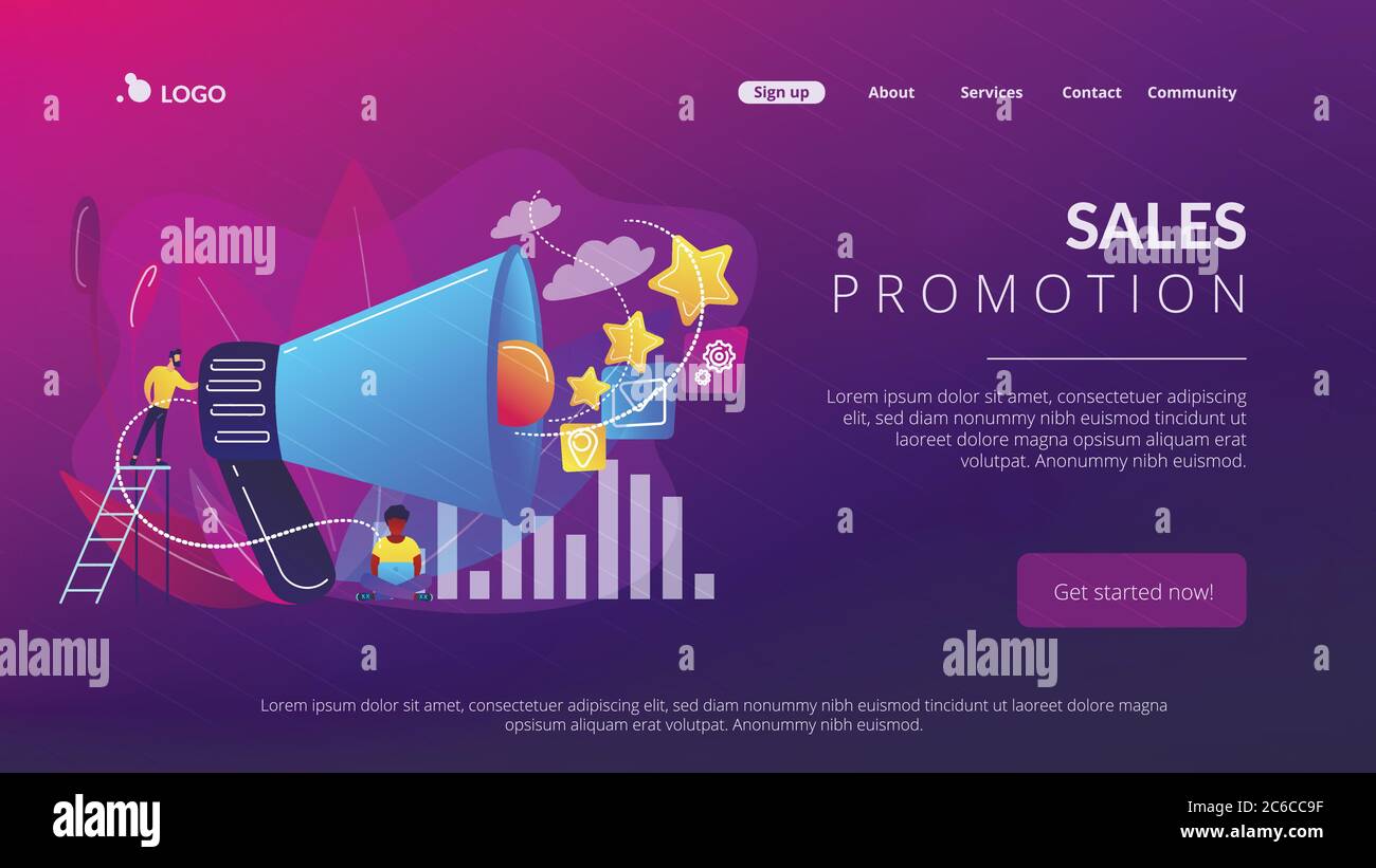 Promotion sales strategy Stock Vector Images - Alamy