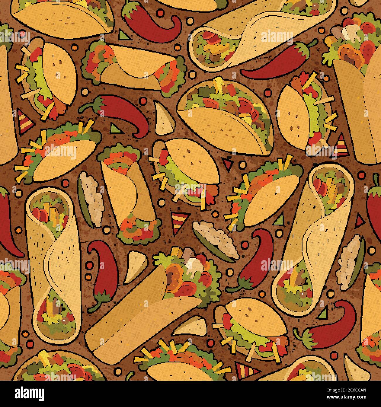 Chile hand drawn cartoon hi-res stock photography and images - Alamy