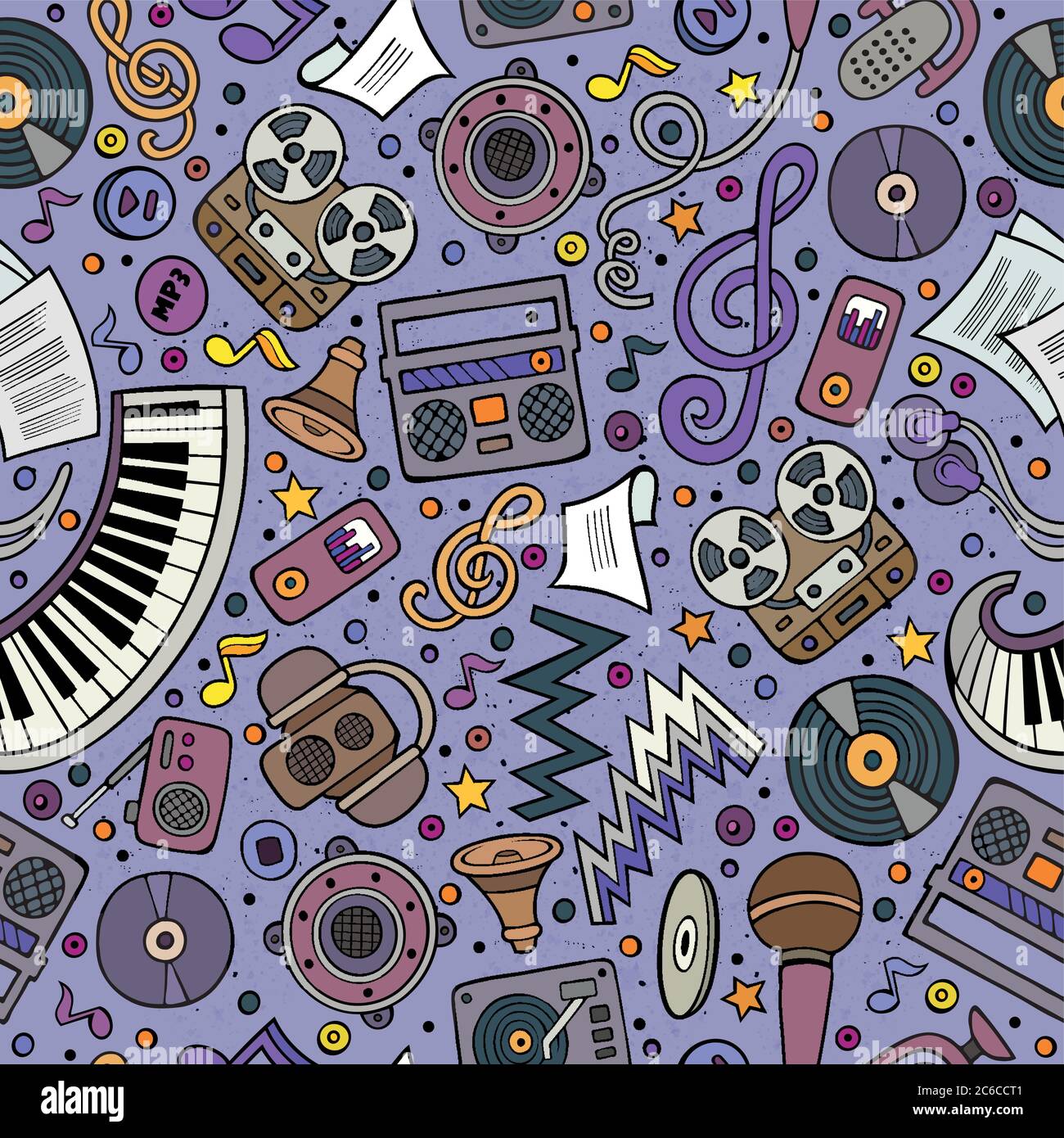 Rock old instruments Stock Vector Images - Alamy